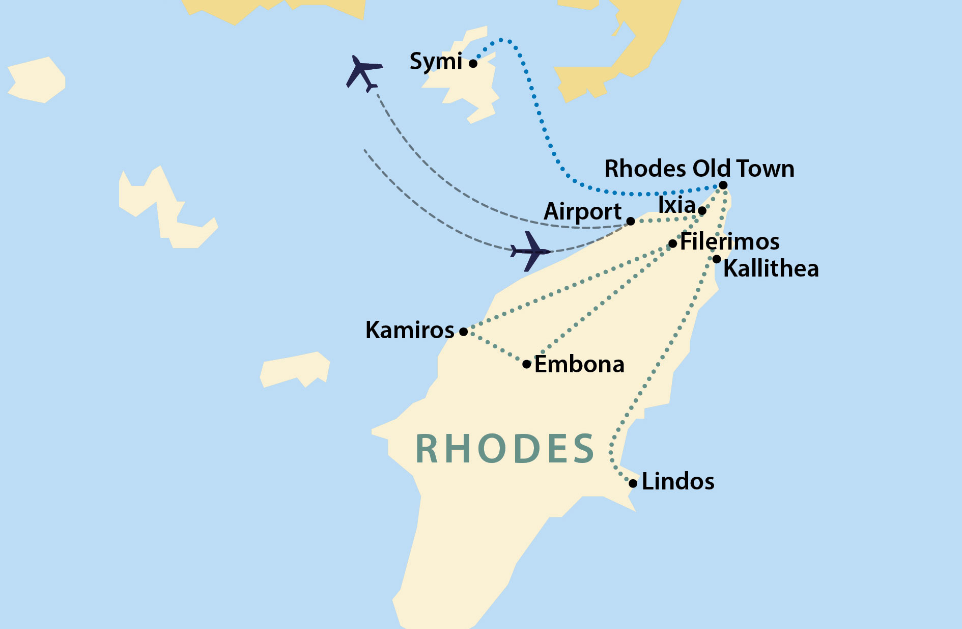 Island of Rhodes | Escorted Tours to Greece | Jules Verne