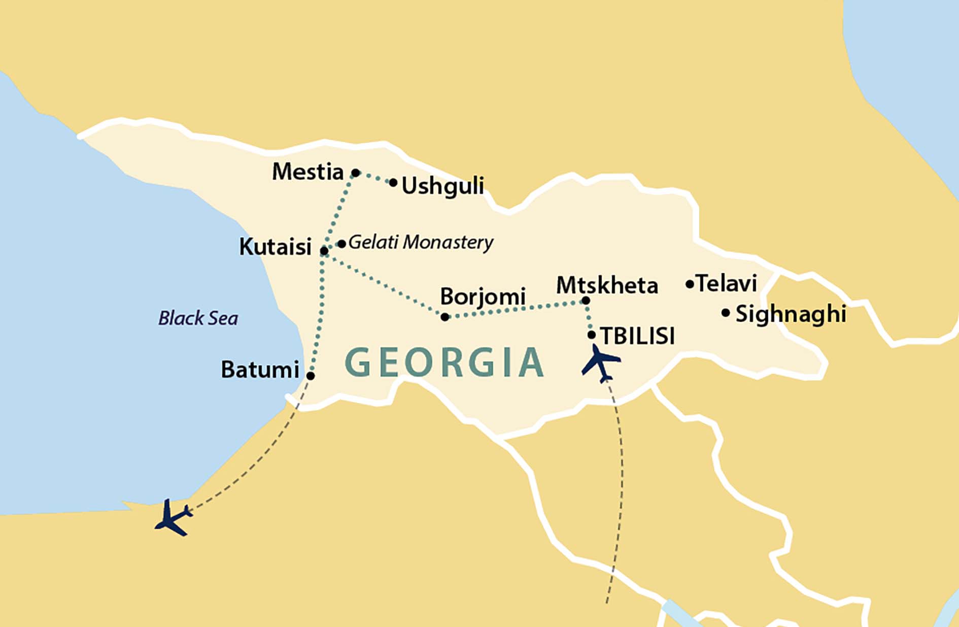 Secret Georgia | Escorted Tours to Georgia | Jules Verne