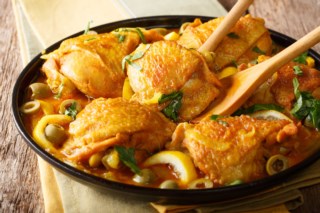 Moroccan Lemon Chicken with Olives | Recipe | Jules Verne